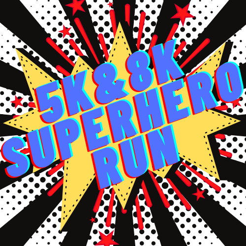 5K/8K Superhero Run | 1st Place Sports