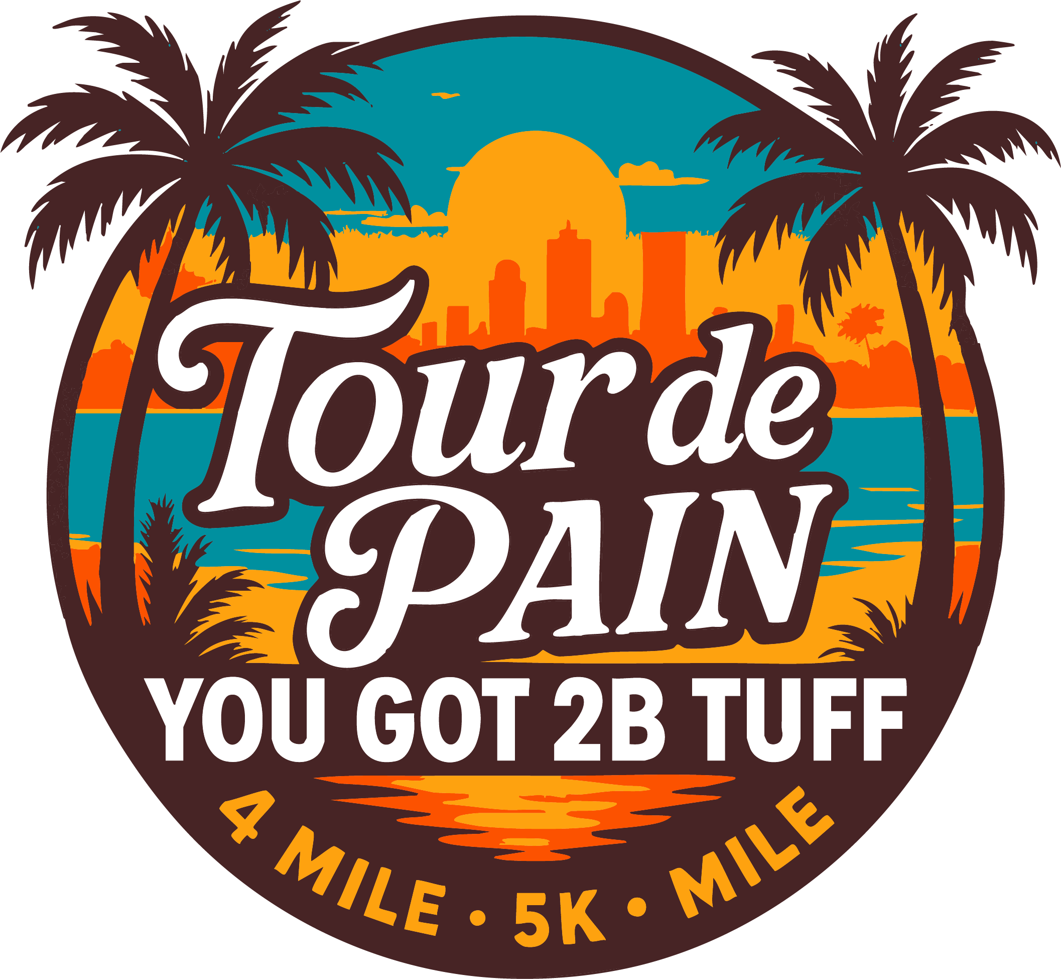 Tour de pain final logo | 1st Place Sports