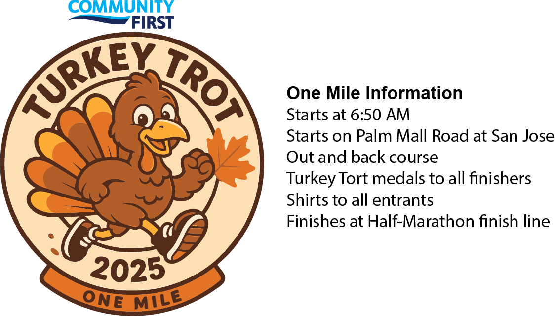 Turkey Trot 2025 logo web | 1st Place Sports