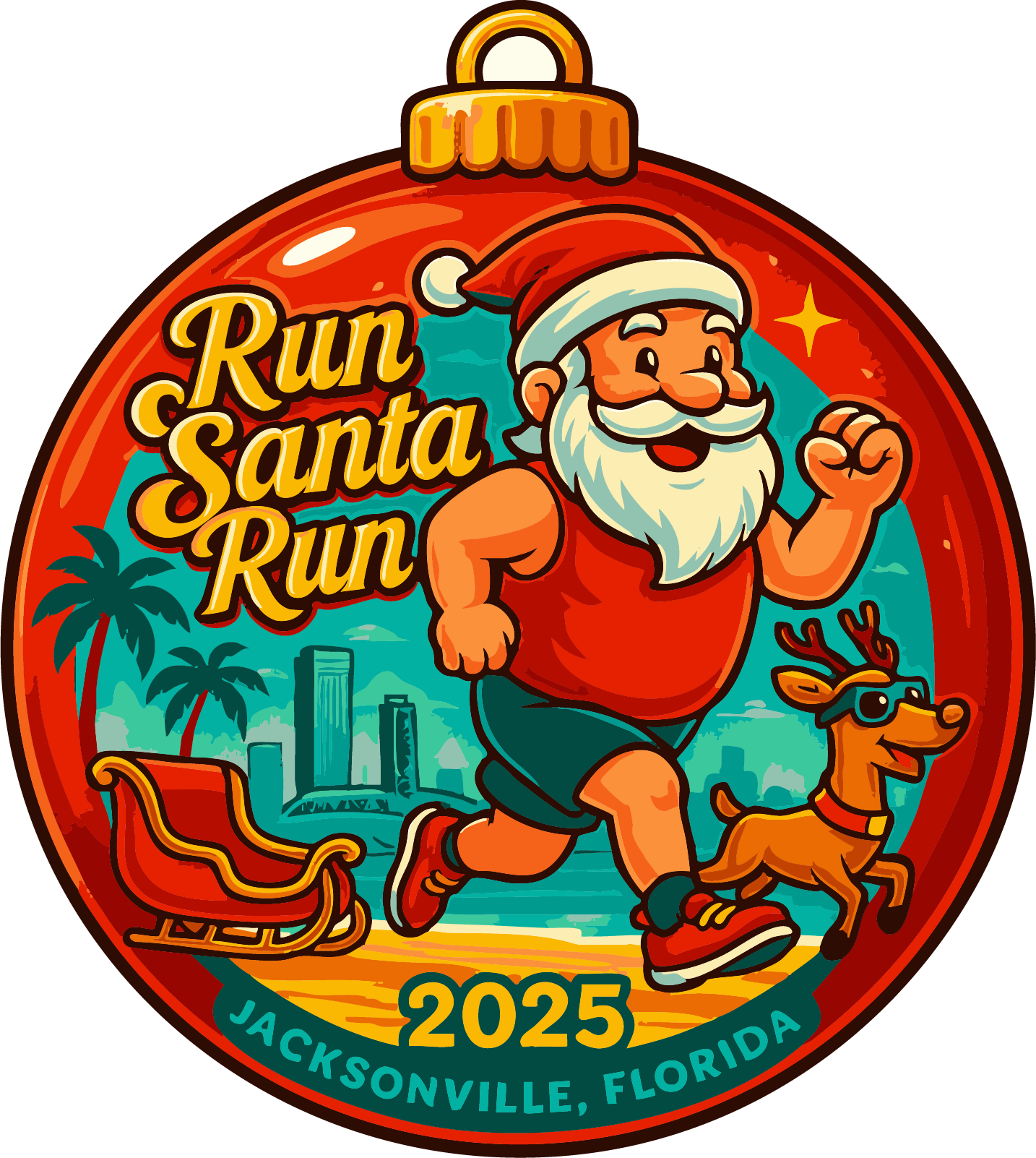 Santa Run Oswestry Route