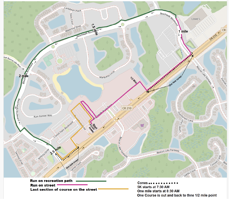 Course map final 2025 | 1st Place Sports