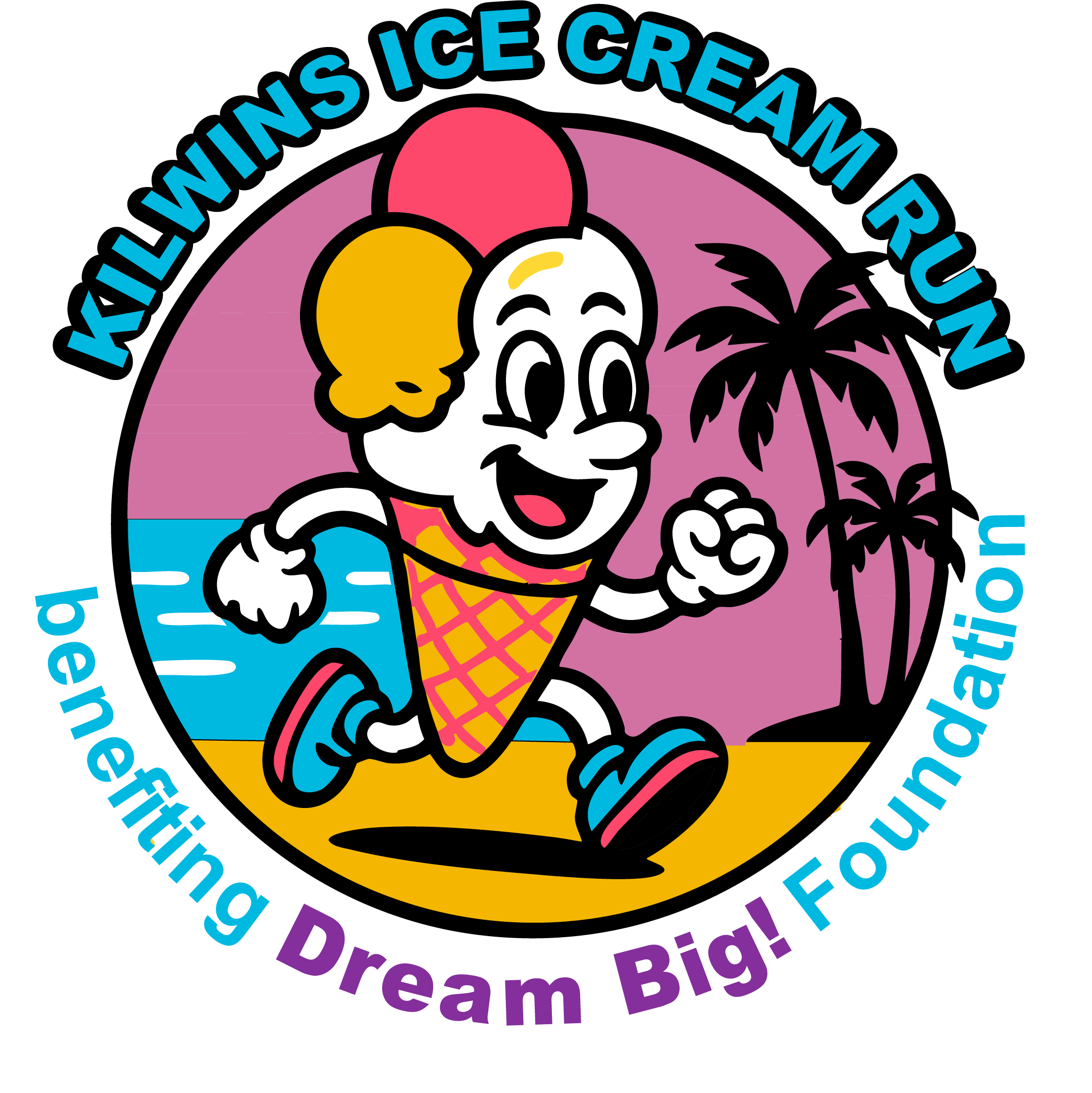 Kilwins Ice cream run logo 2025 possiuble | 1st Place Sports