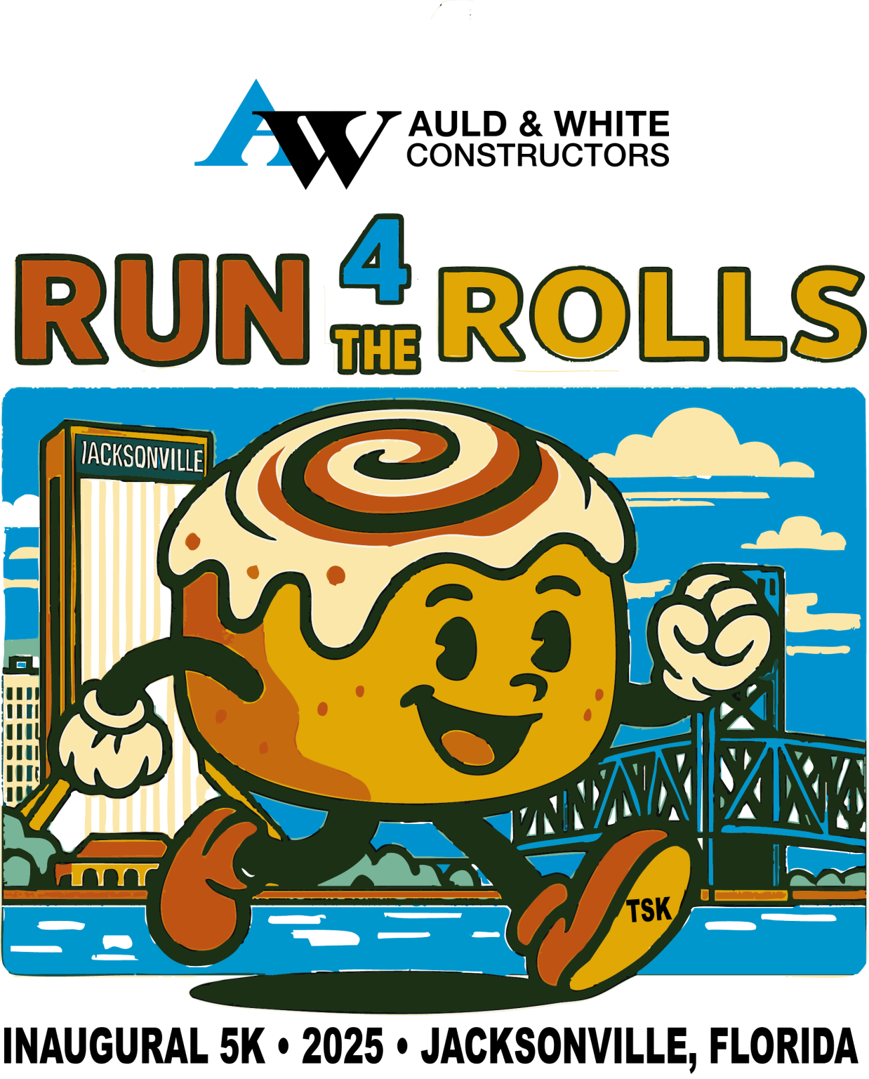 Run 4 the Rolls shorter logo | 1st Place Sports